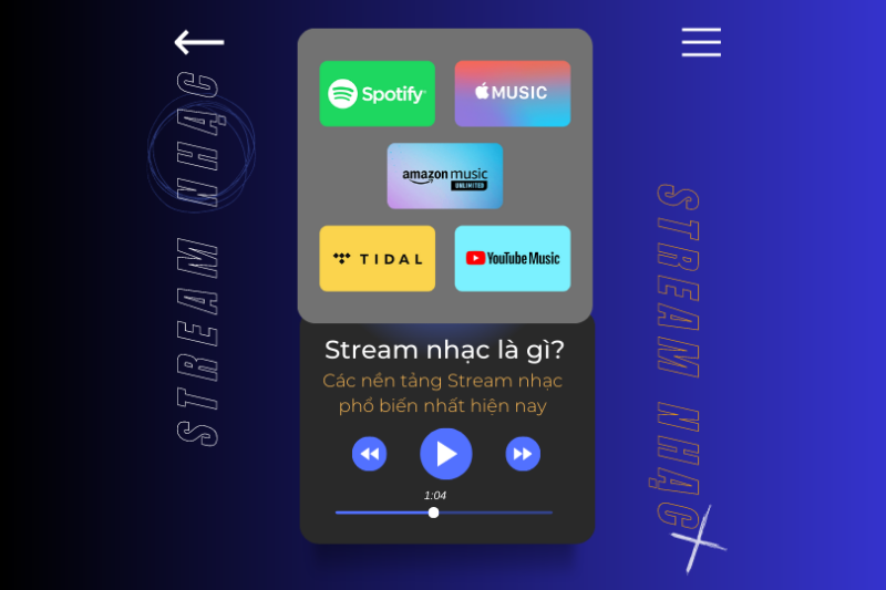 Stream nhạc là gì và Các nền tảng stream nhạc phổ biến nhất