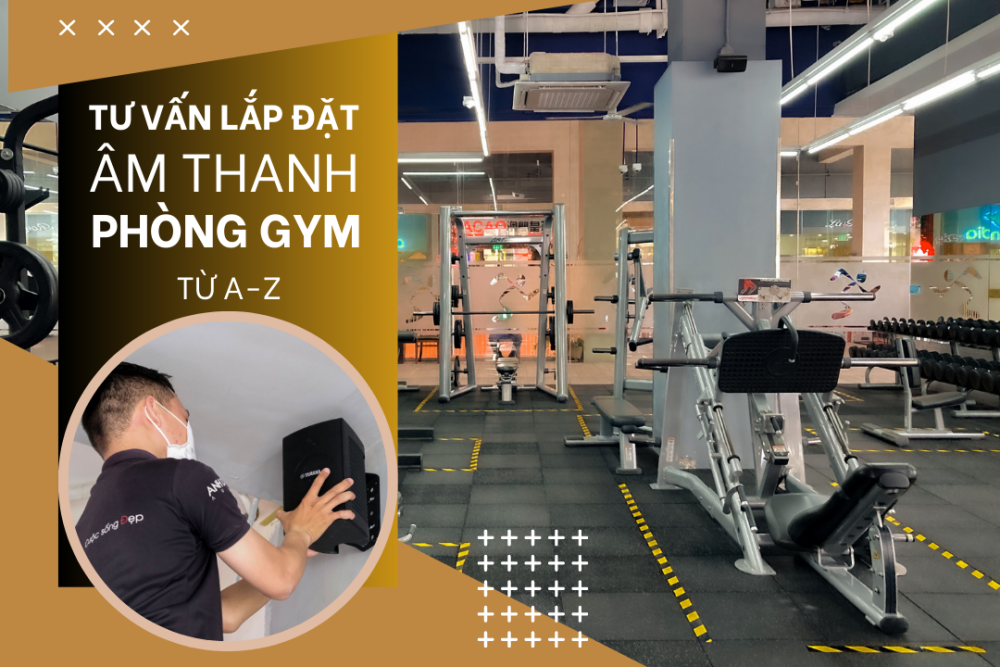 Lắp đặt âm thanh phòng GYM chuyên nghiệp và hiện đại nhất