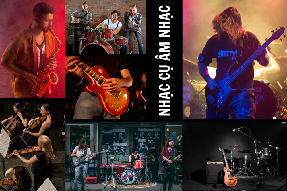 TOP 10 loại dụng cụ âm nhạc không thể thiếu cho BAN NHẠC